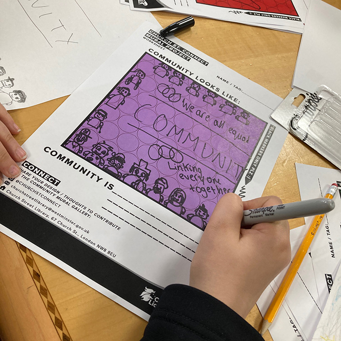 CHURCH STREET CONNECT - MURAL - Pinspired